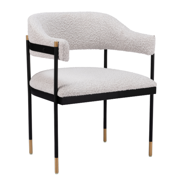 Zadar Dining Chair Misty Gray | Elite Maison